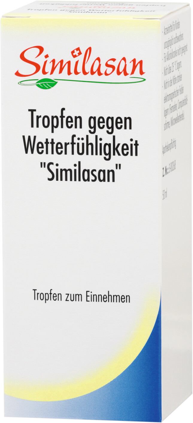 Similasan Tropfen gegen Wetterfühligkeit (50ml) ab 13,26 € (September ...