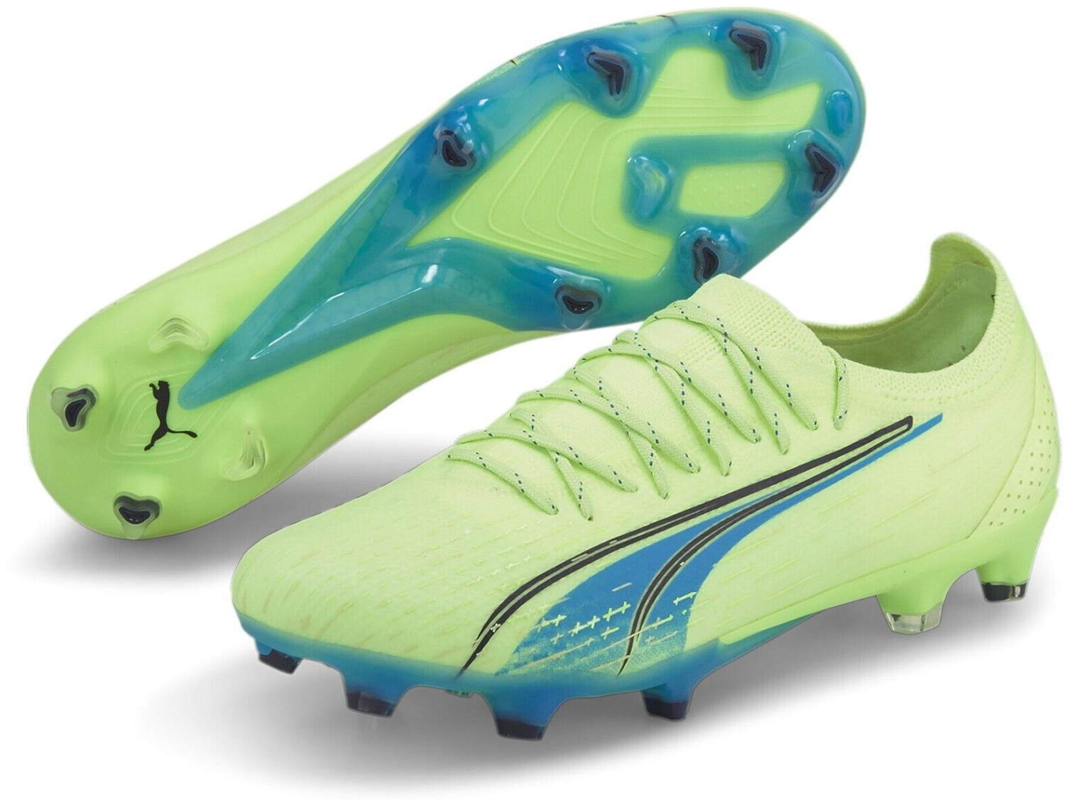 Puma Ultra Ultimate FG/AG (106868) fizzy light/parisian night/blue ...