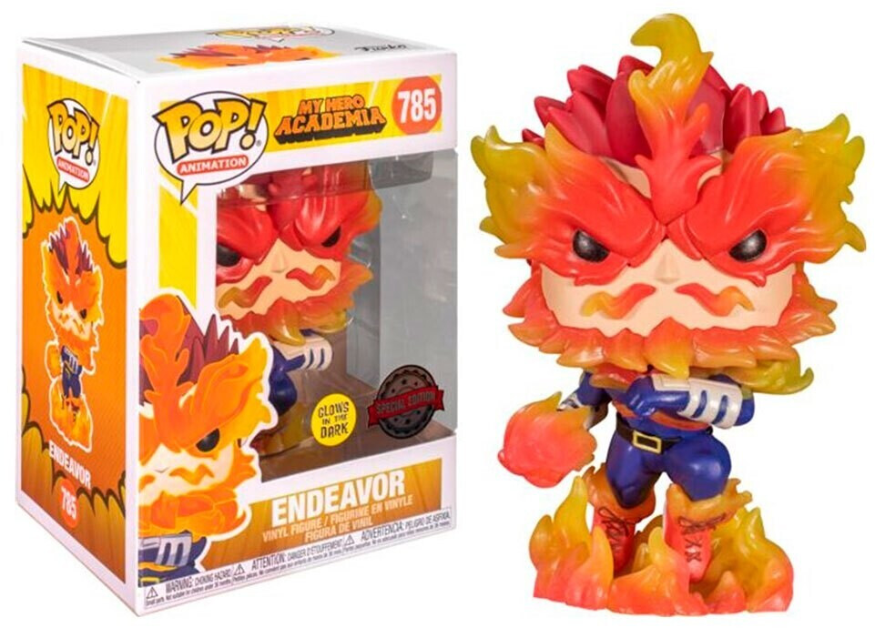 Funko Pop! Animation: My Hero Academia - Endeavor (Glows In The Dark ...