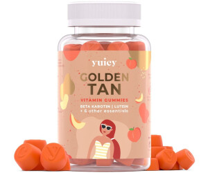 yuicy Golden Tan Vitamin Gummies ab 19,90 € | Preisvergleich bei idealo.de