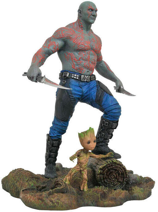 Diamond Select Toys Marvel Guardians Of The Galaxy Vol. 2 - Drax & Baby ...