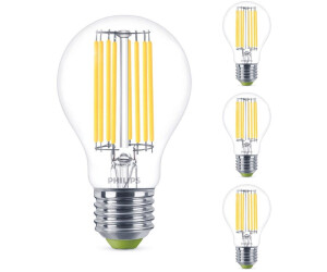 Philips E27 Standardform A60 klar neutralweiß 840lm nicht dimmbar 4er ...