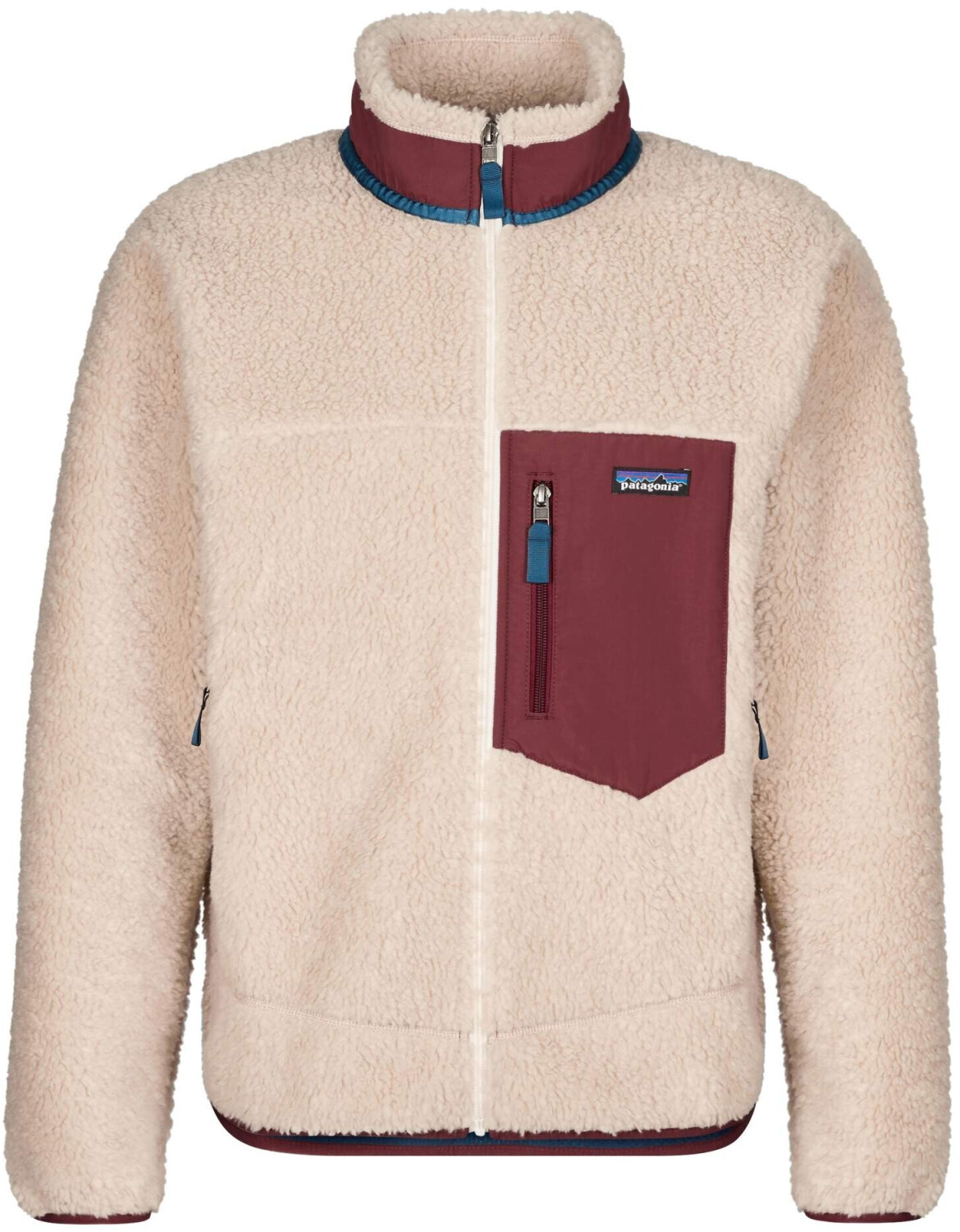 Patagonia Men's Classic Retro-X Fleece Jacket dark natural/sequoia red ...