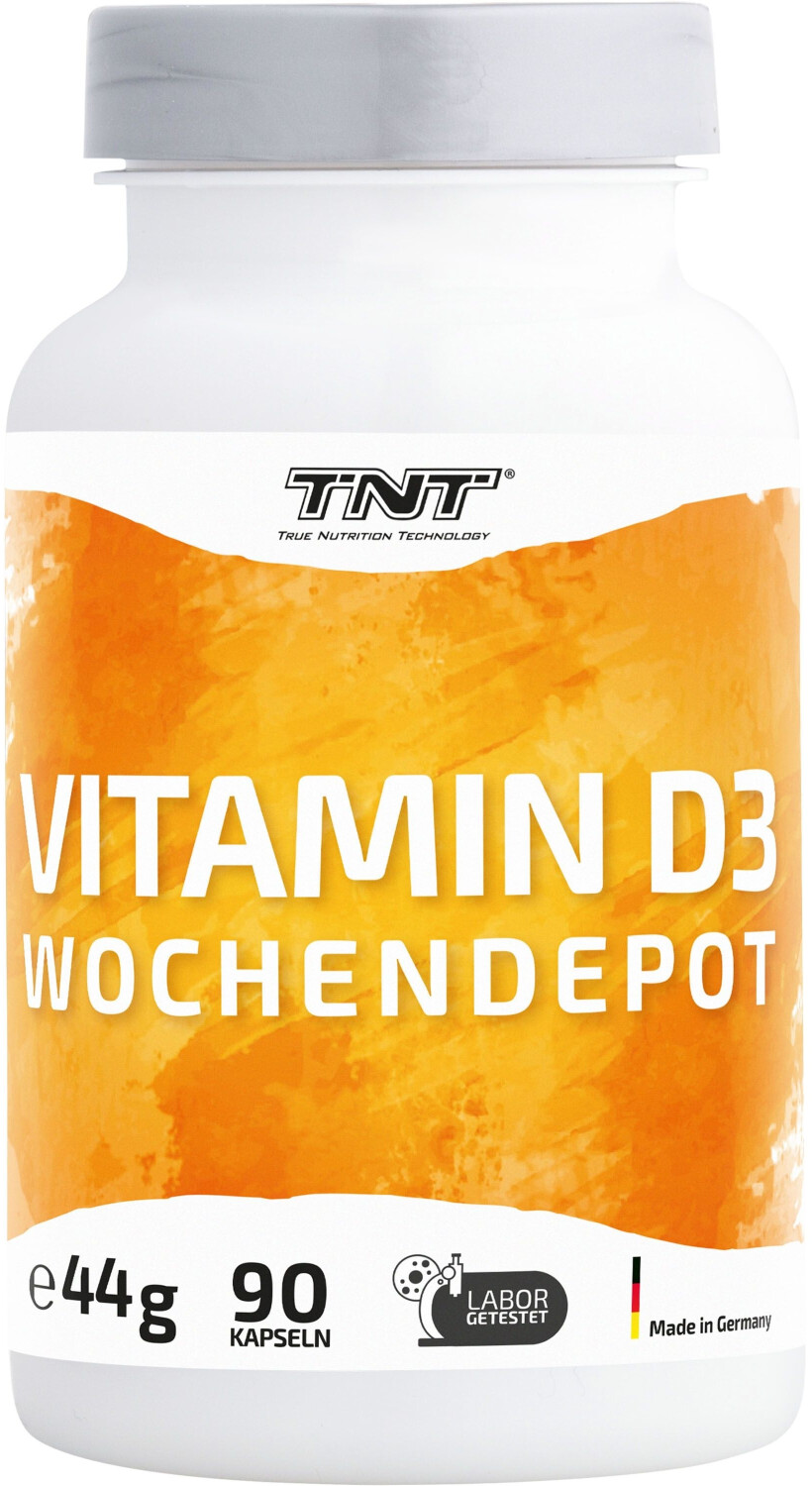 TNT Supplements Vitamin D3 Wochendepot Kapseln (90 Stk.) ab 13,59 ...