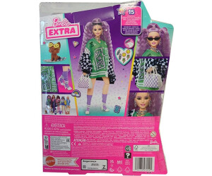 Barbie Extra doll in checkered Jacket and with purple hair a € 27,50 ...