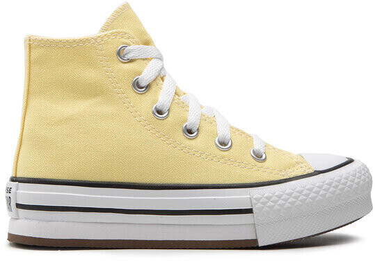 Converse Chuck Taylor All Star Lift Platform Kids soft sunshine/white ...