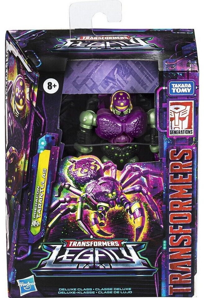 Hasbro Transformers Generations Legacy Delux Class Predacon Tarantulas ...
