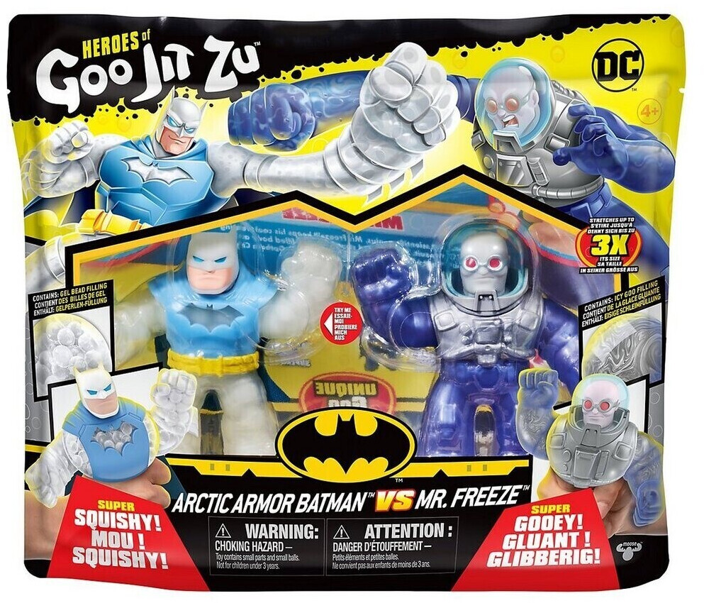 Moose Toys Heroes of Goo Jit Zu DC Versus-Pack: Arctic Armor Batman VS Mr. Freeze au meilleur ...