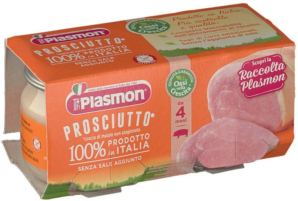 Plasmon Homogenized Baby Food Ham (2 x 80g) ab 4,19 € | Preisvergleich ...