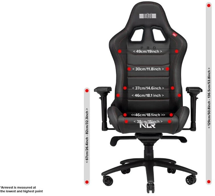 Next Level Racing Pro Gaming Chair Leather Edition ab 266,50 ...