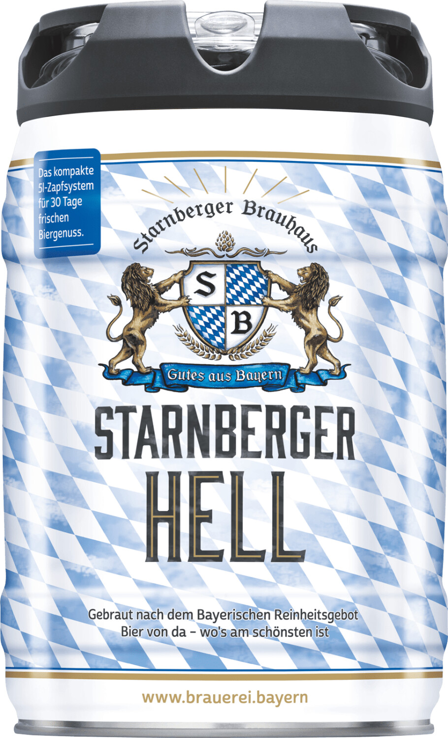Starnberger Brauhaus Starnberger Hell Frische-Fass 5l | Preisvergleich ...