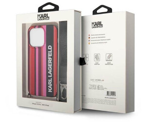 Karl Lagerfeld Handy-Case Color Stripes Strap for iPhone 14 Pro ...