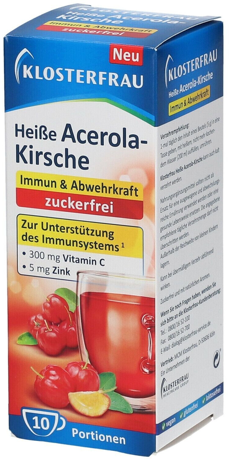 Klosterfrau Heiße Acerola-Kirsche zuckerfrei (10 Stk.) ab 3,29 ...