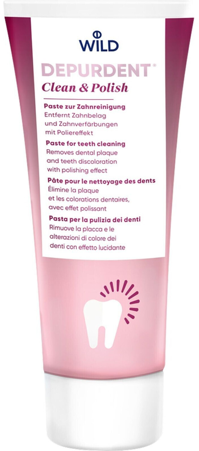 Dr. Wild Depurdent Clean & Polish Paste zur Zahnreinigung (75ml) ab € ...