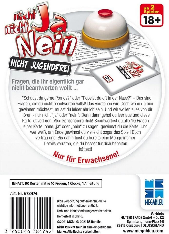 Nicht Ja Nicht Nein - Nicht Jugendfrei ab 18,39 € | Preisvergleich bei ...