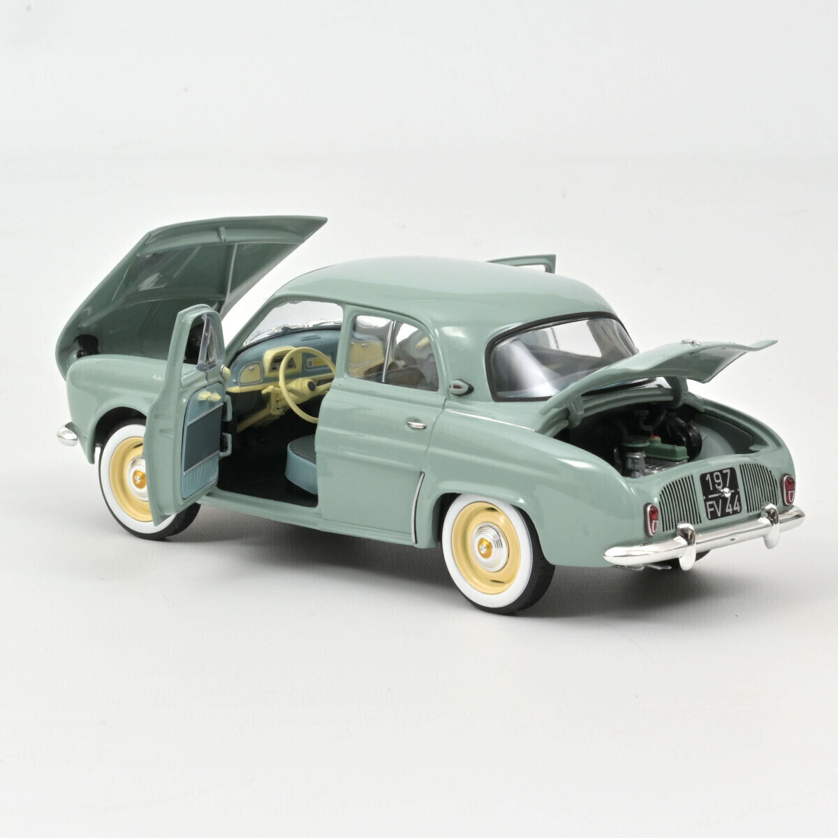 Norev Renault Dauphine 1958 bleu azur 1/18 (185159) au meilleur prix sur idealo.fr