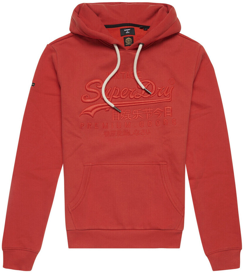 Superdry Vintage Logo Tonal Hoodie red (M2011565A-5XU) ab 43,99 ...