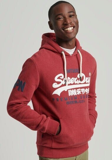 Superdry Hoodie Vintage Logo Emb Zip Track red (M2011822A-OFL) ab 67,99 ...