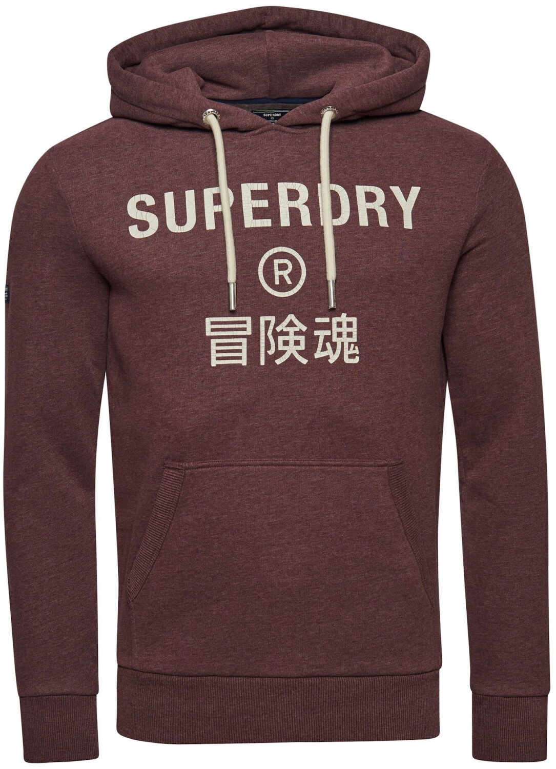Superdry Vintage Corp Logo Marl Hoodie red (M2011828A-03P) ab 38,99 ...
