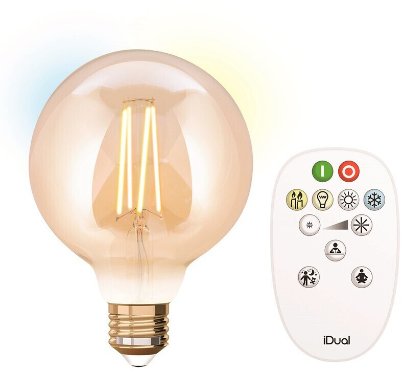 Lutec iDual G95 Globe E27 DIM 9W tunable white ab 18,80 € | Preisvergleich bei idealo.de