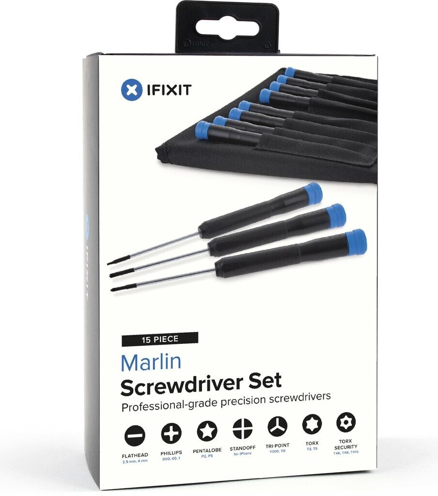 iFixit Marlin Screwdriver Set (EU145462-1) ab € 45,59 | Preisvergleich ...