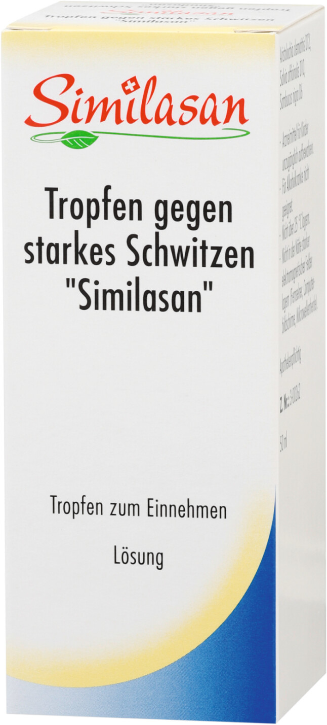 Jacoby Pharmazeutika Similasan Tropfen gegen starkes Schwitzen (50ml ...