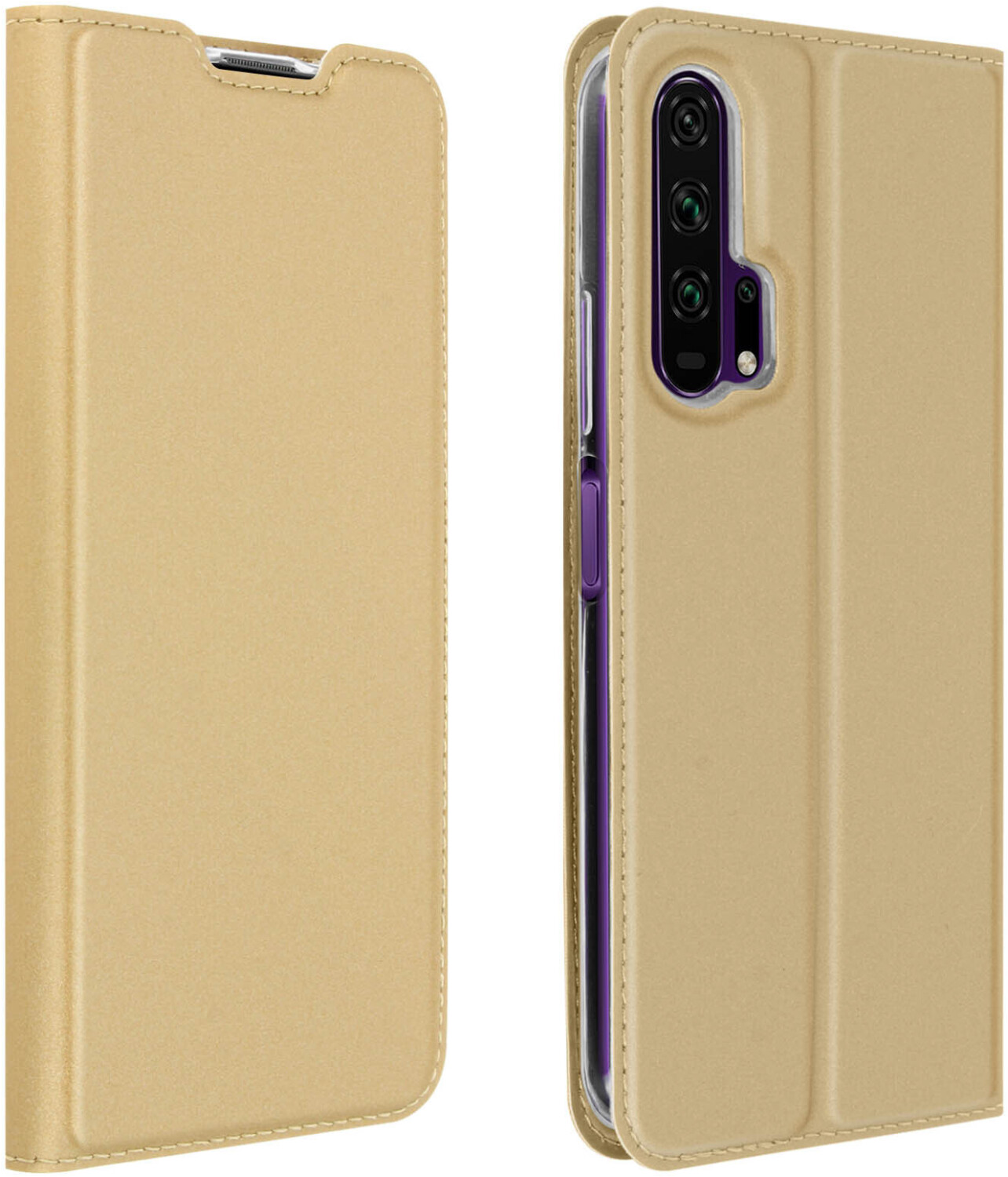 Dux Ducis Klappetui mit Kartenfach & Standfunktion Honor 20 Pro Gold ab ...