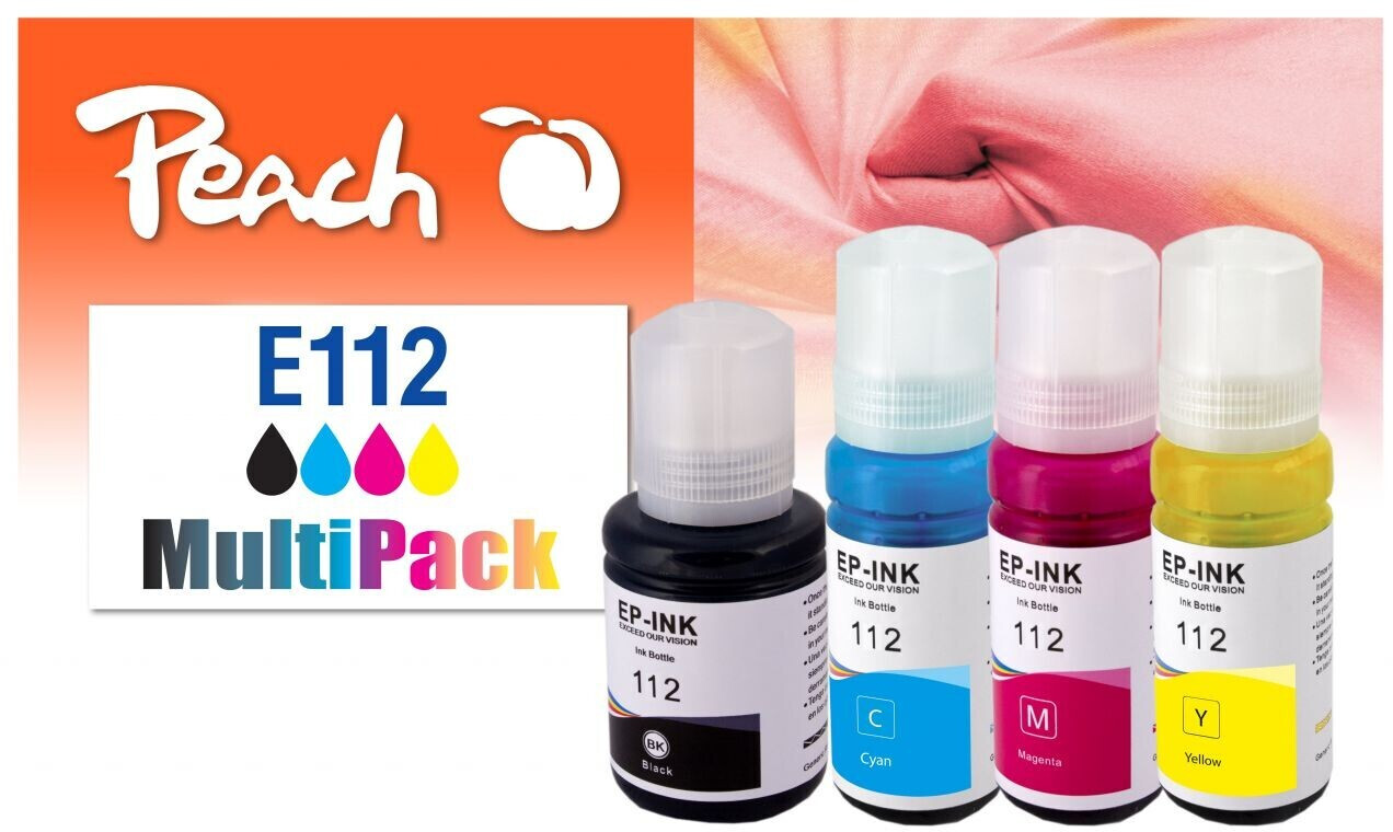 Peach ersetzt Epson 112 4er Pack ab 29,99 € | Preisvergleich bei idealo.de