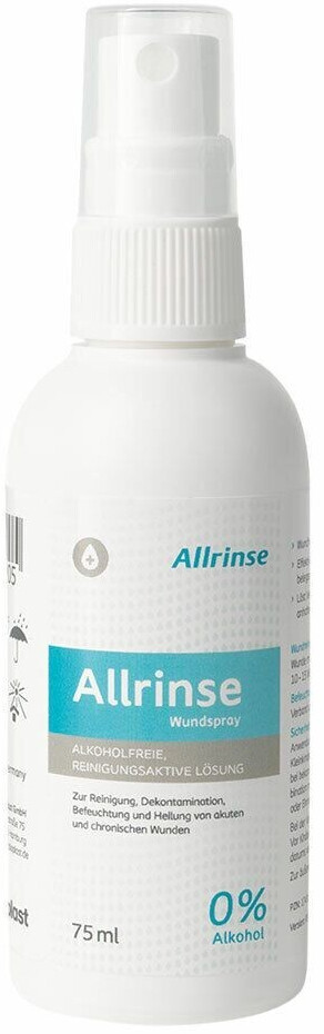 Allrinse Wundspray (75ml) ab 4,77 € | Preisvergleich bei idealo.de