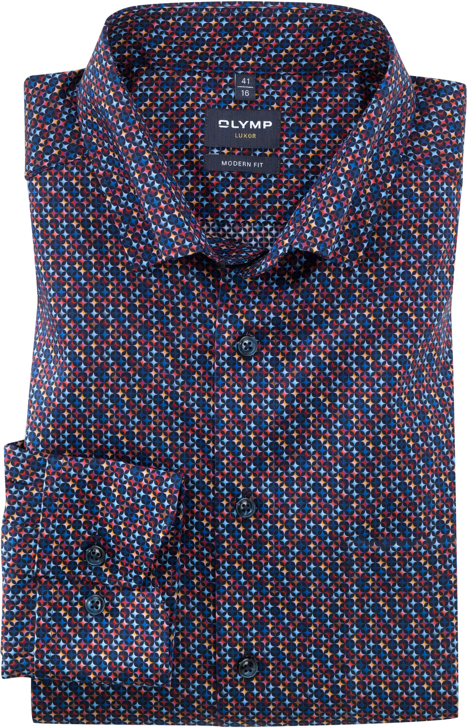 OLYMP Luxor Hemd Modern Fit Under-Button-Down rot (13062-24-35) ab 39,95 € | Preisvergleich bei ...