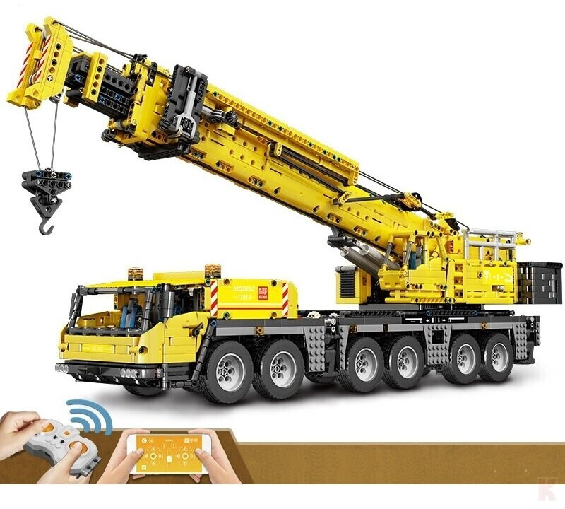 Mould King AT-Kranwagen RC gelb (17013H) ab 199,00 € | Preisvergleich ...