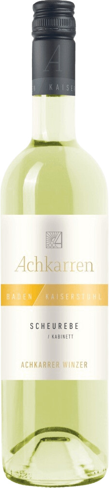 Achkarrer Achkarrer Scheurebe Kabinett Schlossberg 0.75l ab 7,90 € | Preisvergleich bei idealo.de