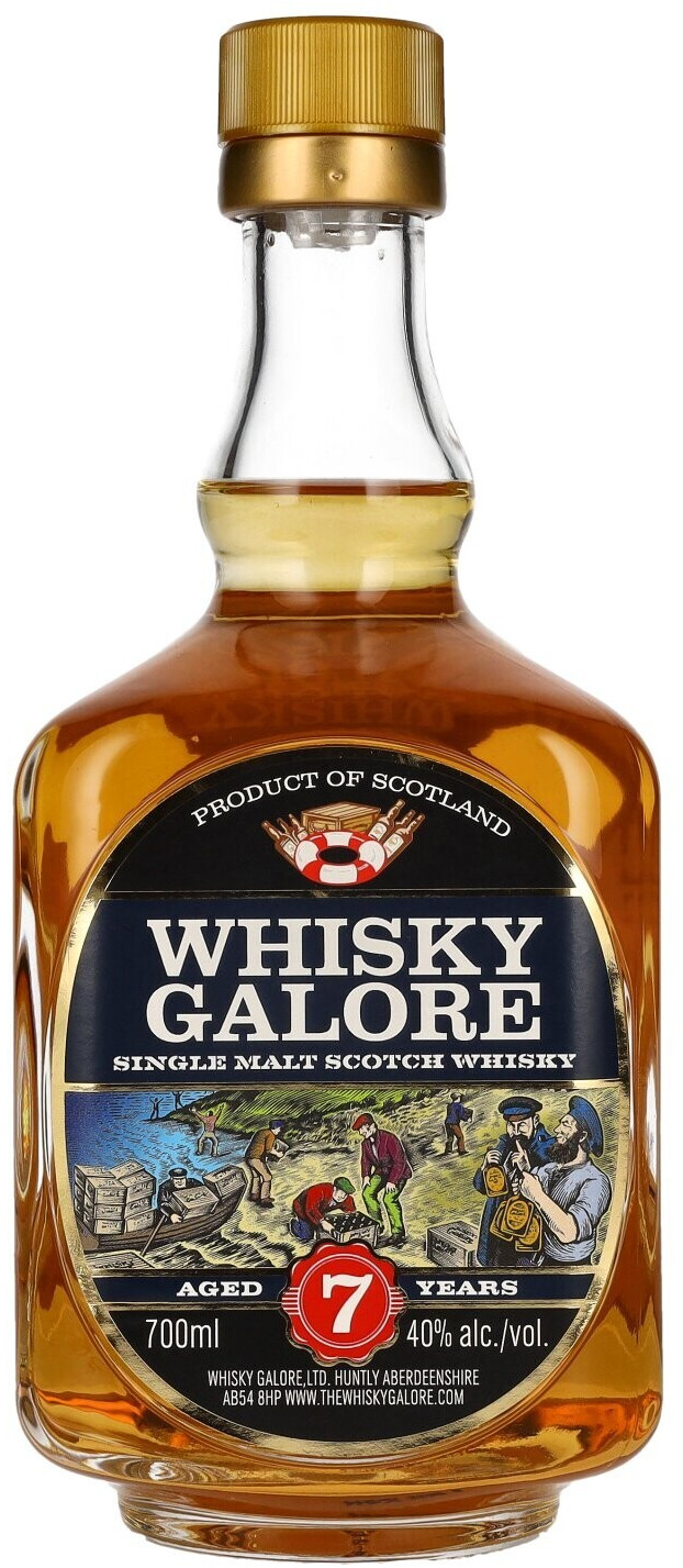 Duncan Taylor Whisky Galore Aged 7 Years 0,7l 40% ab 15,21 ...