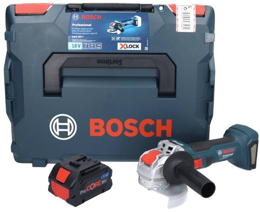 Bosch GWS 18V-15 SC Professional (1x 5,5 Ah + L-Boxx) ab 401,56 ...