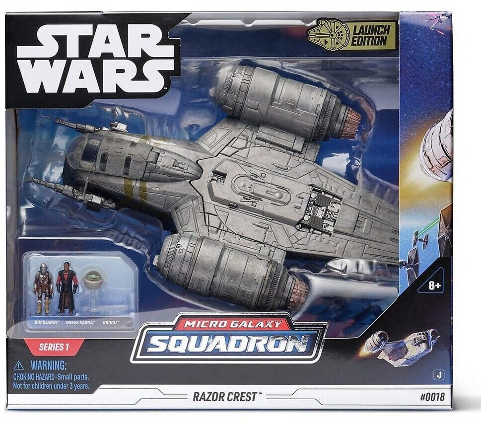 Buy Jazwares Star Wars Micro Galaxy Squadron Razor Crest from £34.99 ...