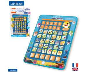 Lexibook Tablette éducative bilingue français/anglais Baby Shark au ...
