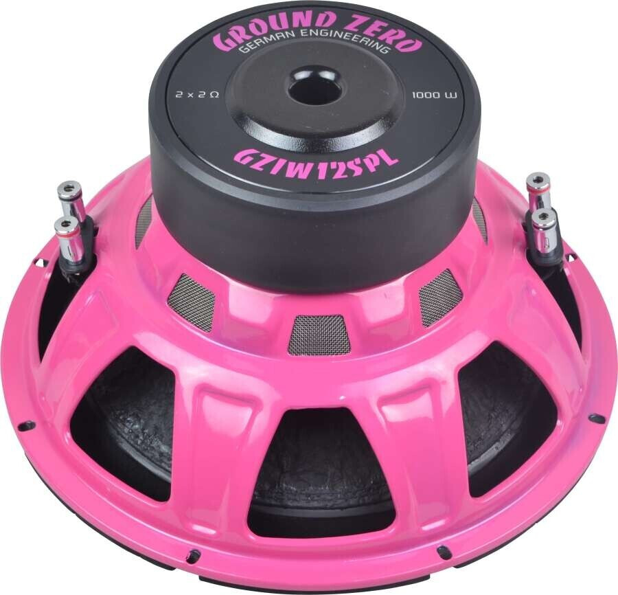 Ground Zero 12SPL-D2 PINK ab 199,00 € | Preisvergleich bei idealo.de