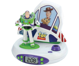Lexibook Radio Projector Alarm Clock Toy Story Buzz Lightyear and Woody ...