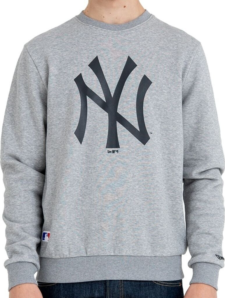 New Era Mlb Team Logo Crew Neck New York Yankees Sweatshirt grey ...