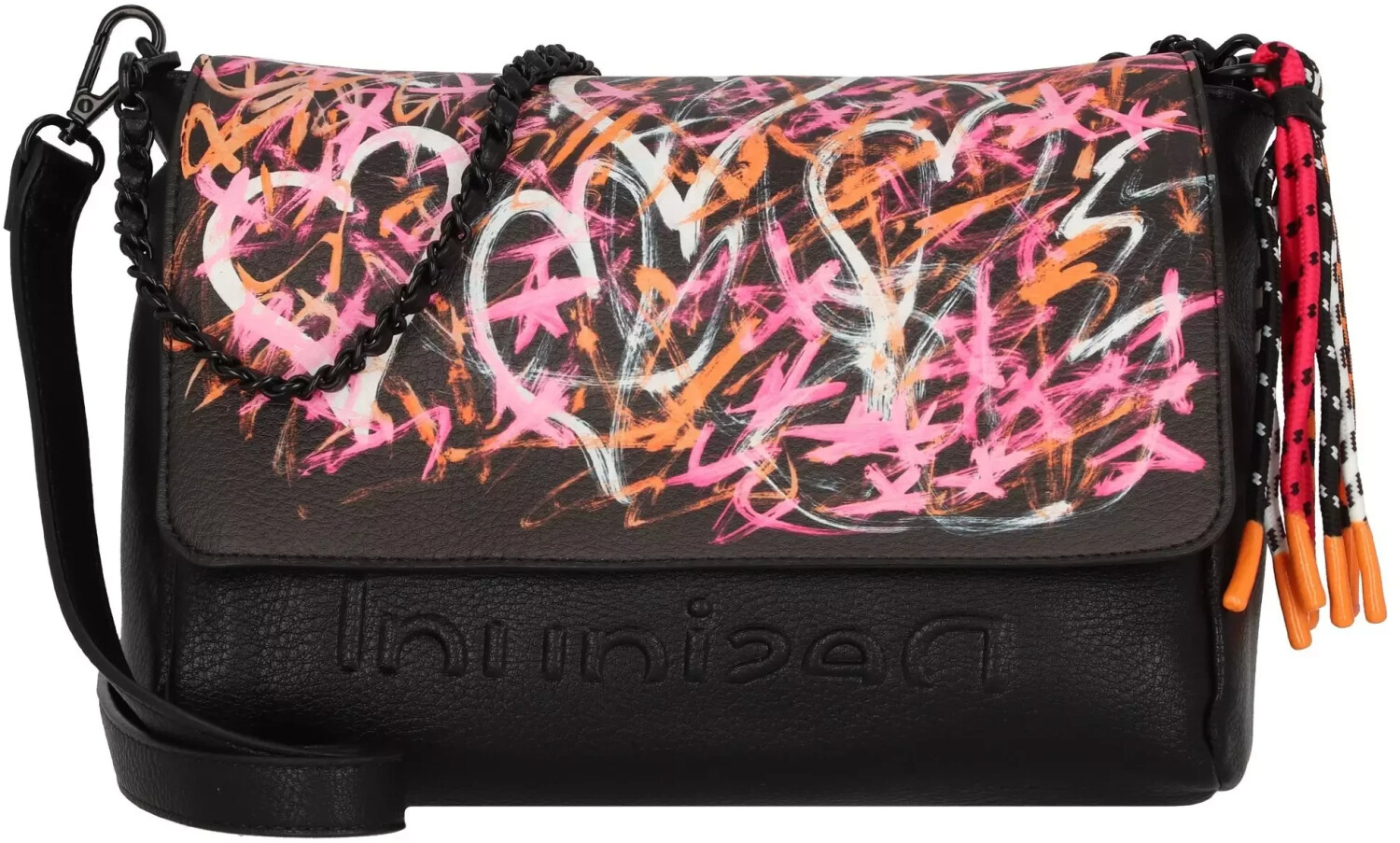 Desigual Accessories Fabric Radical Love Copenhague Across Body Bag ...