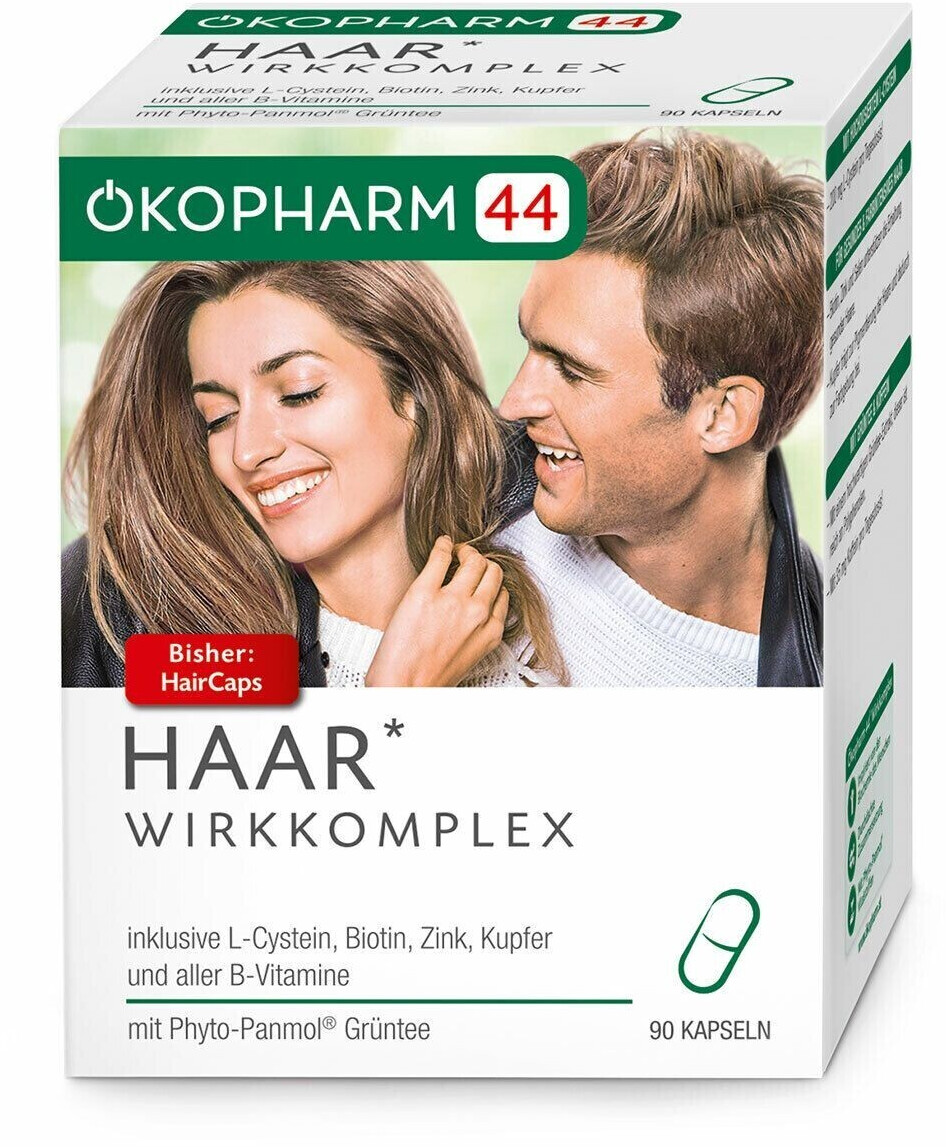 Sanova Pharma Ökopharm44® Haar Wirkkomplex Kapseln (90 St) ab € 31,43 | Preisvergleich bei idealo.at