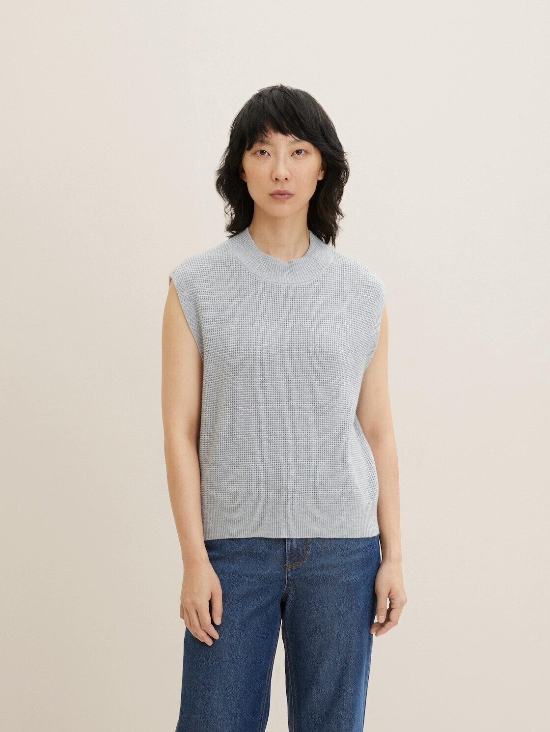 Tom Tailor Strickpullunder (1033540) concrete grey melange ab 10,93 € | Preisvergleich bei idealo.de