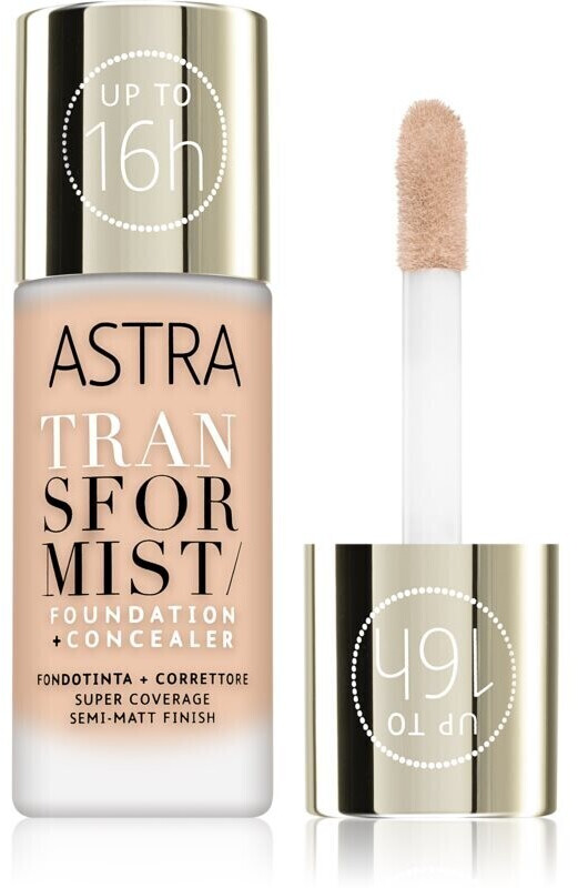 Astra Transformist Foundation + Concealer (18ml) 002C Shell au meilleur ...