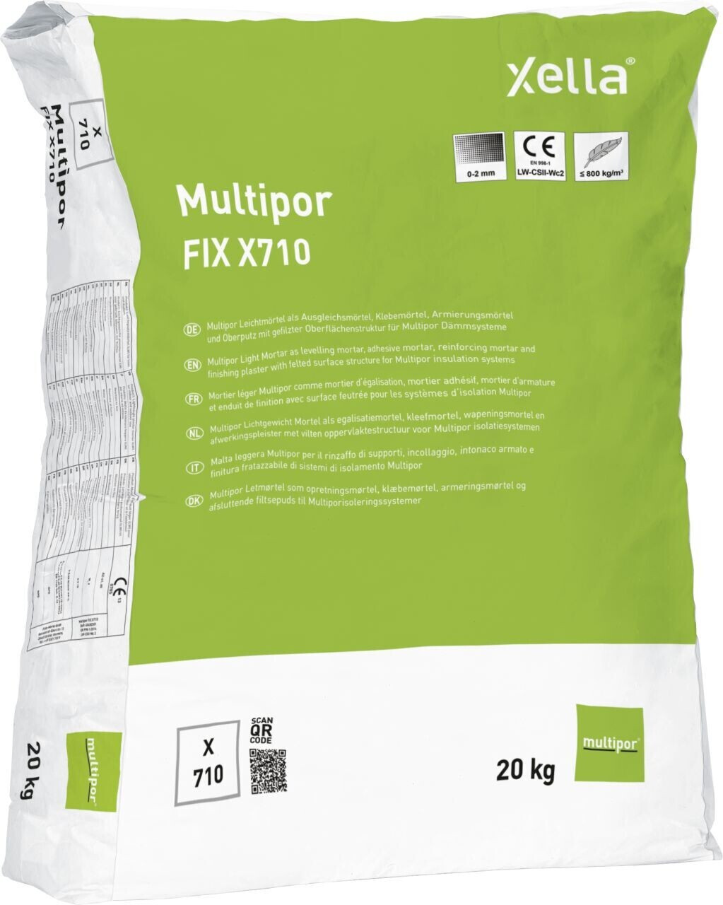 Multipor Fix X710 20kg ab 41,79 € | Preisvergleich bei idealo.de