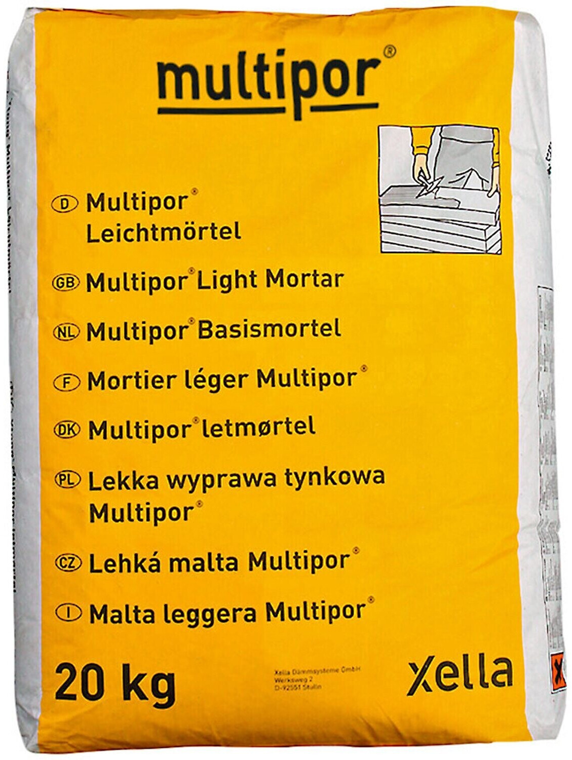 Multipor Fix X710 20kg ab 41,79 € | Preisvergleich bei idealo.de