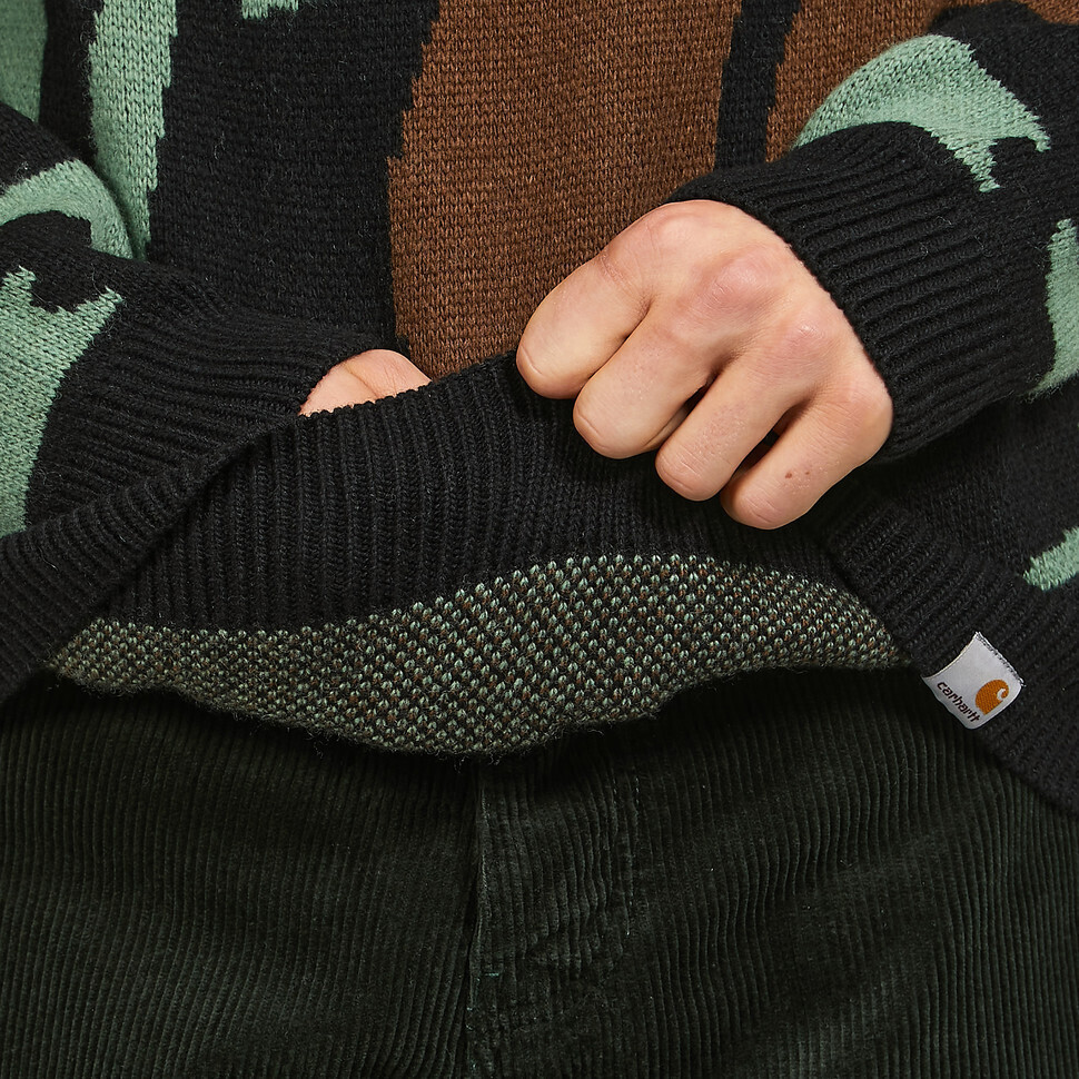 Carhartt Pond Sweater Jacquard (I030873) olive green ab 178,90 ...