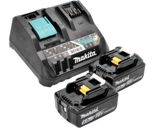 Makita Power Source Kit 18V (2x BL 1850 5,0 Ah + DC18RE) ab 207,65 € | Preisvergleich bei idealo.de