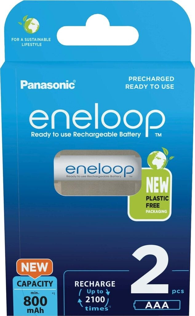 Panasonic eneloop AAA 2 Stk. ab 4,30 € | Preisvergleich bei idealo.de