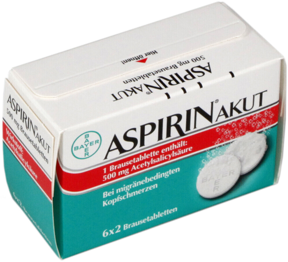 Aspirin akut Brausetabletten ab € 7,96 | Preisvergleich bei idealo.at