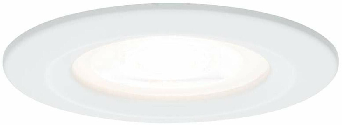 Paulmann LED Einbauleuchten-Set Nova IP23 rund Ø 8.4cm starr inkl. GU10 ...